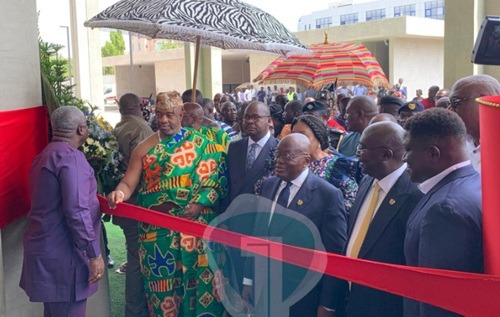 President Akufo-Addo opens new Bank of Ghana headquarters | The ...